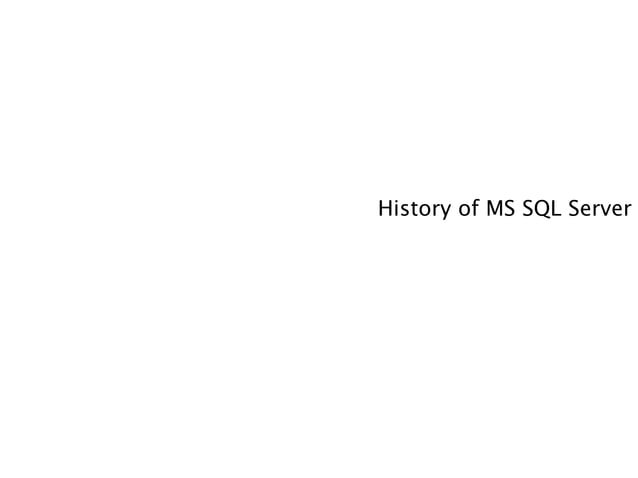 New features of sql server 2005 | PPT