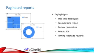 New features of sql server 2016 bi features | PPSX | Databases | Computer Software and Applications