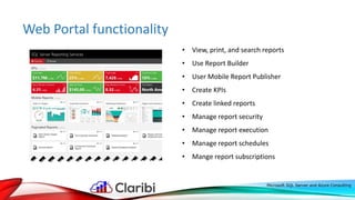 New features of sql server 2016 bi features | PPSX | Databases | Computer Software and Applications