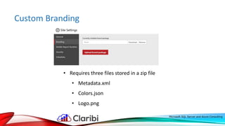 New features of sql server 2016 bi features | PPSX | Databases | Computer Software and Applications