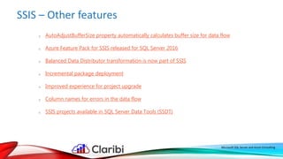 New features of sql server 2016 bi features | PPSX | Databases | Computer Software and Applications