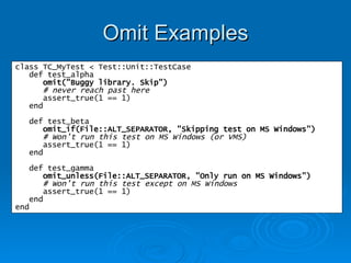 New Features Of Test Unit 2.x | PPT