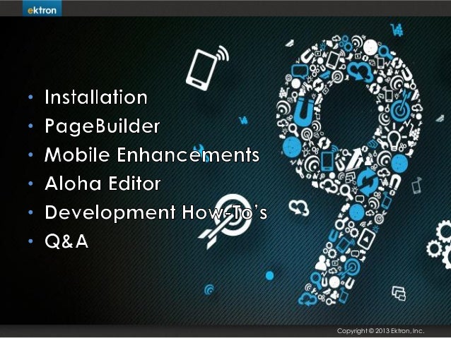 Ektron London Conference: New Features of Ektron 9 from a Developers'…