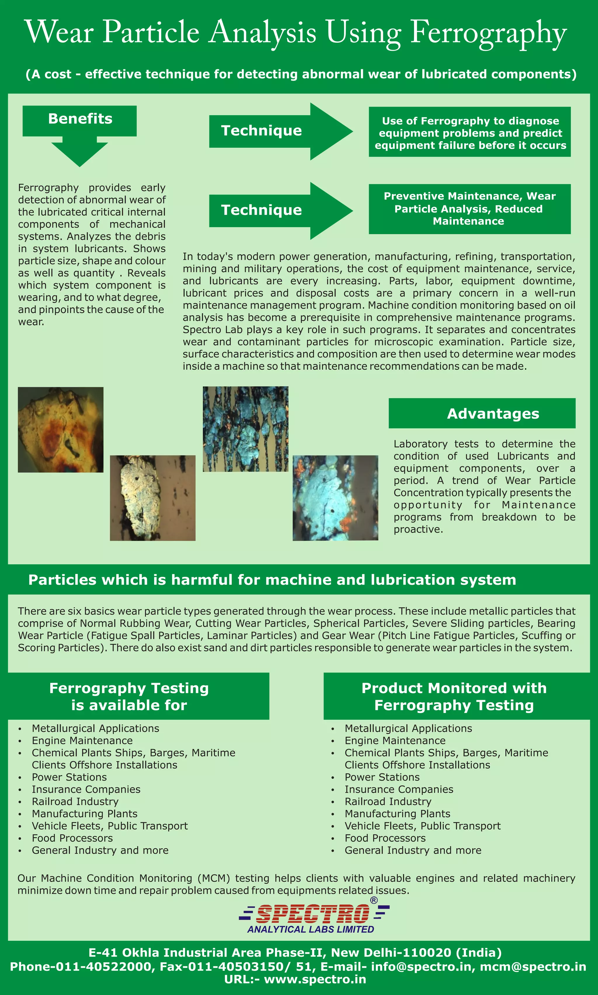 New ferrography | PDF | Business | Business and Finance