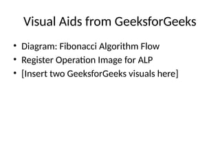 New Fibonacci Presentation for data structure , how to create fibonacci ...