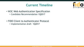 New FIDO Specifications Overview -FIDO Alliance -Tokyo Seminar -Nadalin ...