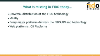 New FIDO Specifications Overview -FIDO Alliance -Tokyo Seminar -Nadalin ...
