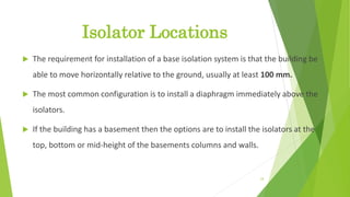 vibration isolation | PPTX