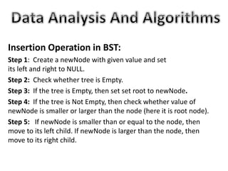 Binary Search Tree (BST) | PPTX