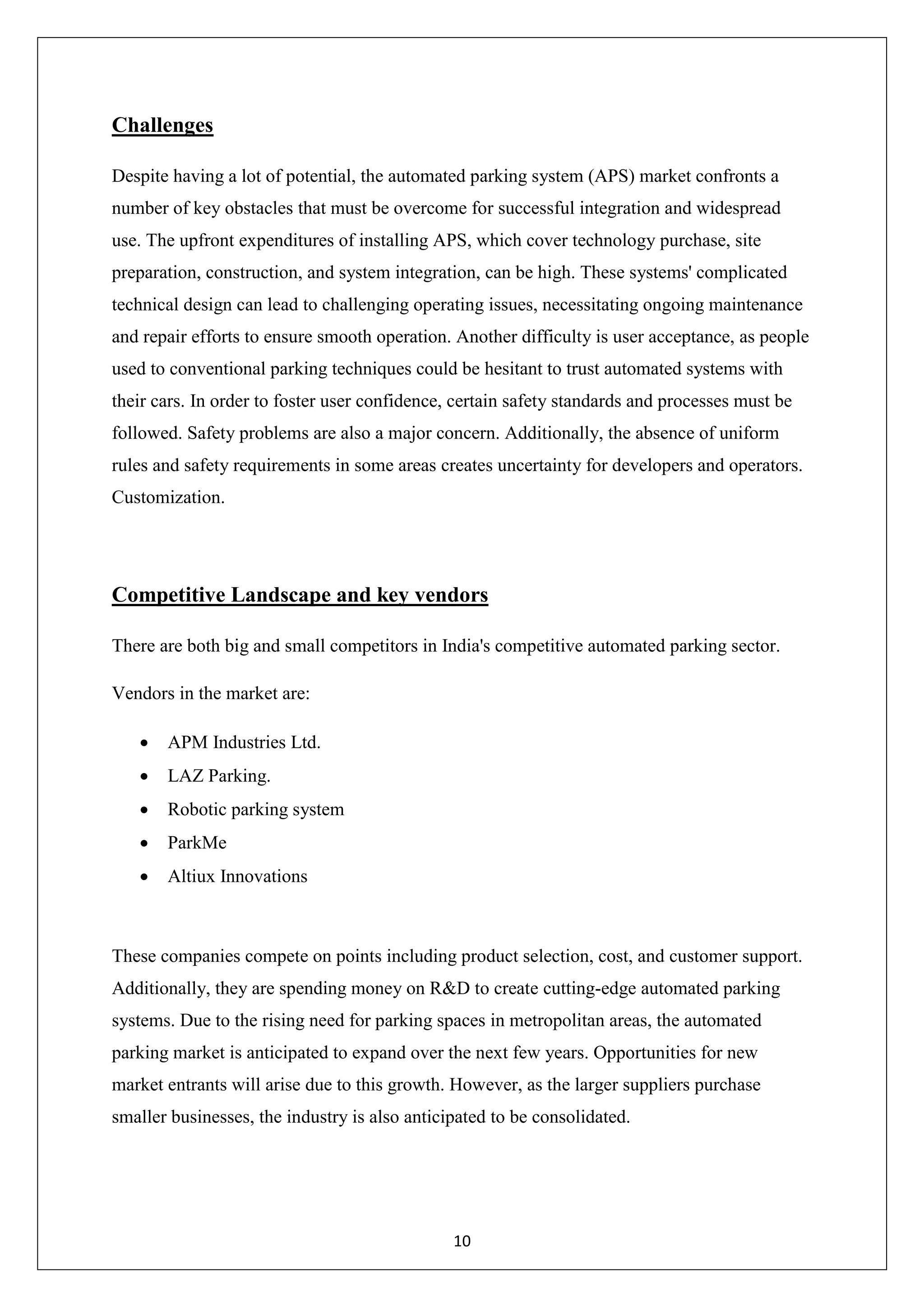 RR Parkon (Automated parking system) | DOCX