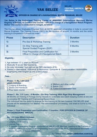 Belize seaman book | Belize cdc coc IN INDIA | PDF | Cruises | Travel Type