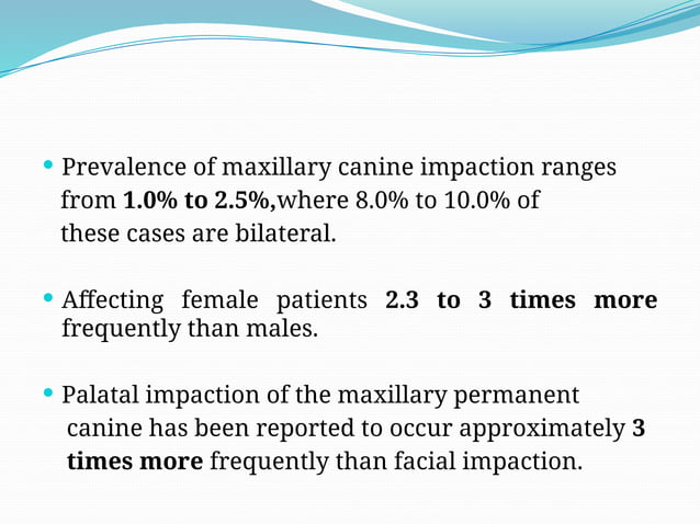 MAXILLARY CANINE impaction techniques.pptx