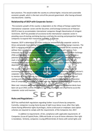 Final report about (SECP) | PDF