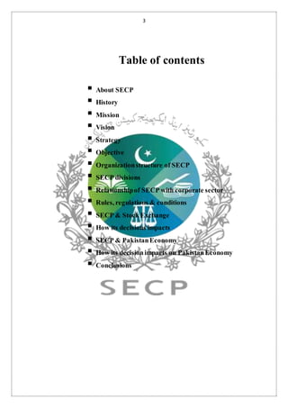 Final report about (SECP) | PDF