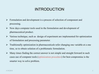 computer aided formulation and development(How to use design expert ...