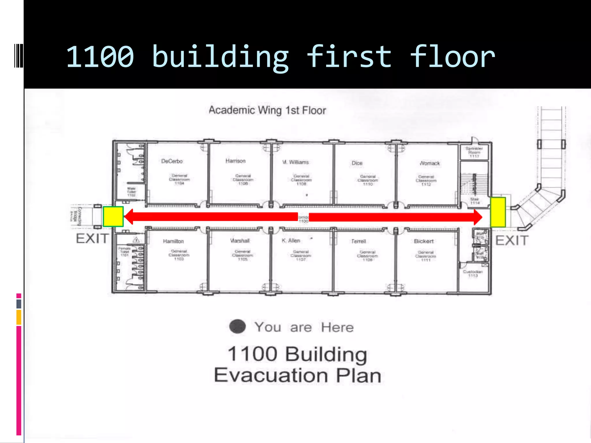 New fire evacuation plans proposal for Lee County High School | PPTX