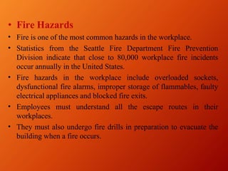 new fire hazard.pptx | Injuries | Diseases and Conditions