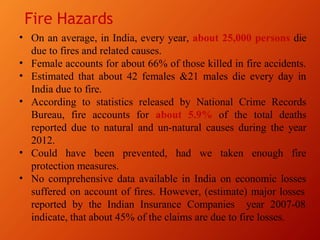 new fire hazard.pptx | Injuries | Diseases and Conditions