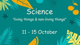 New fix science ppt 11 15 oktober | PPT