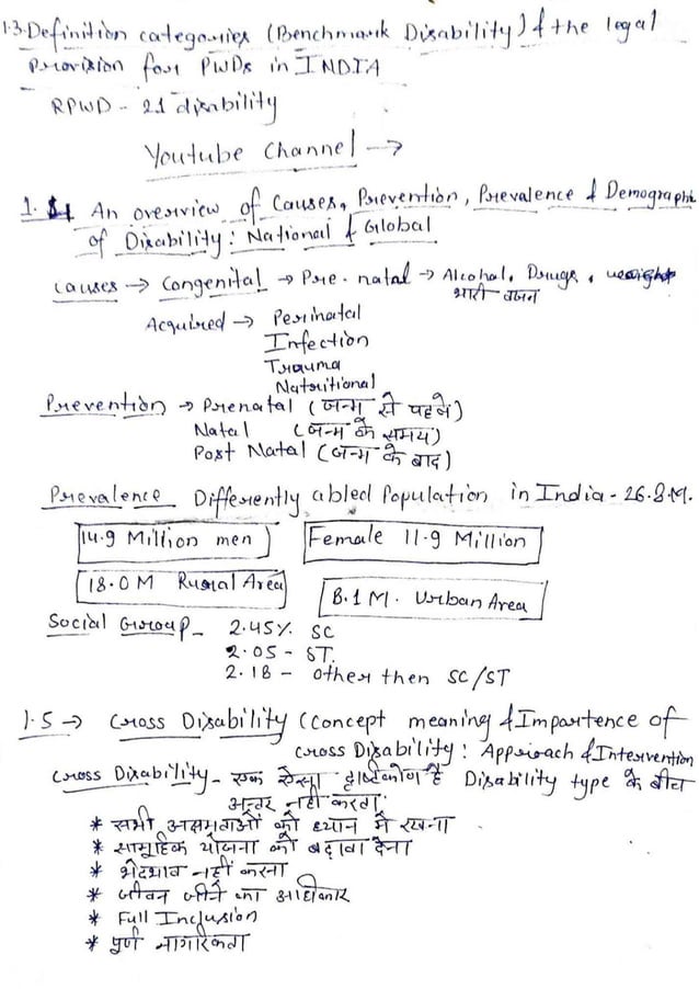 Introduction to disabilities short notes.pdf