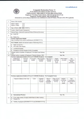 New Form 11 | PDF