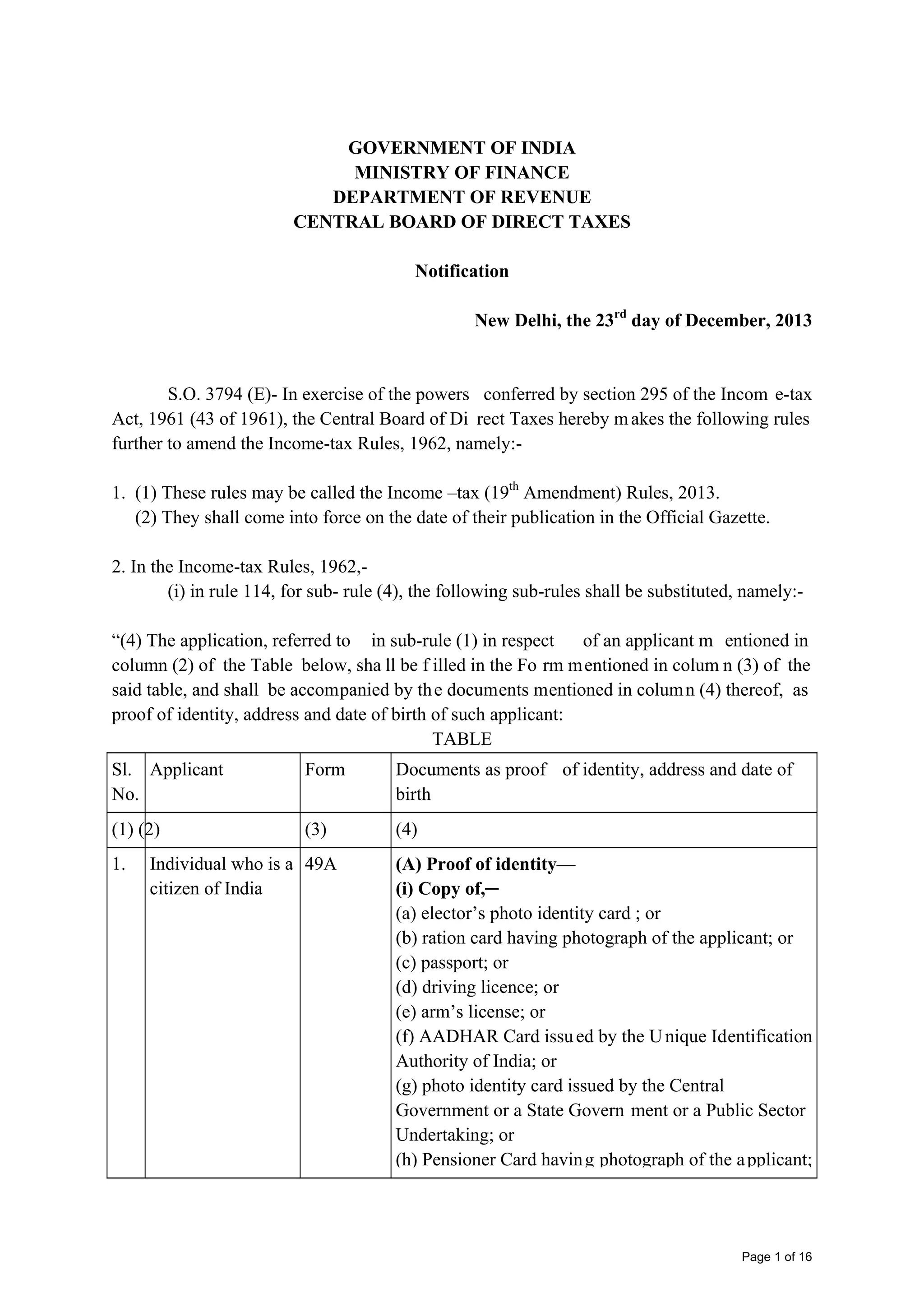 New form 49 a and form 49aa | PDF