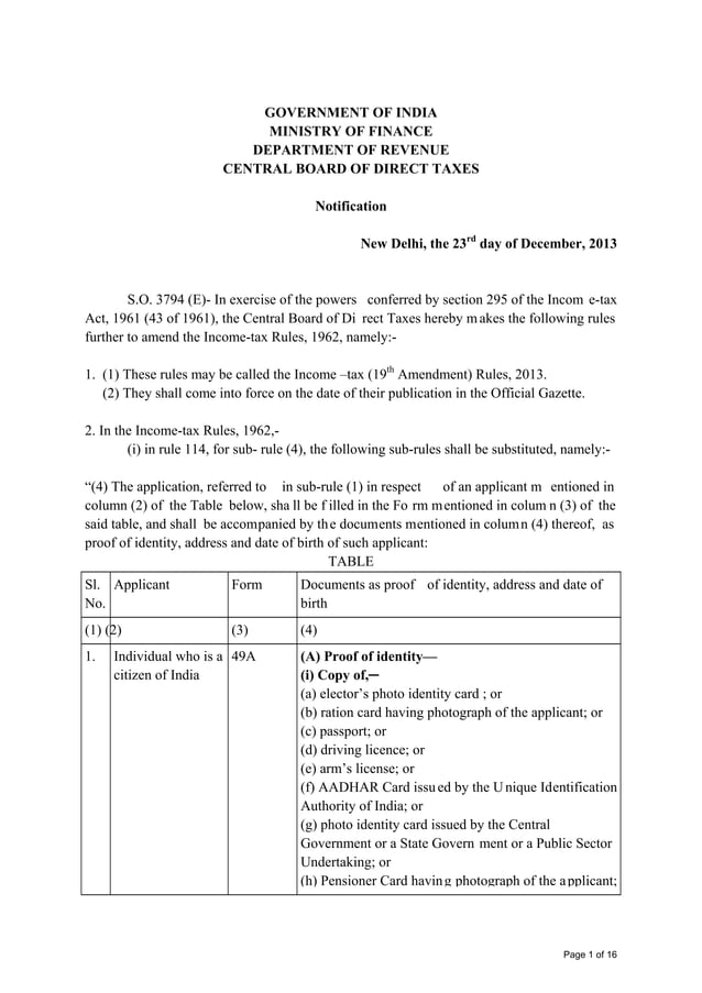 New form 49 a and form 49aa | PDF