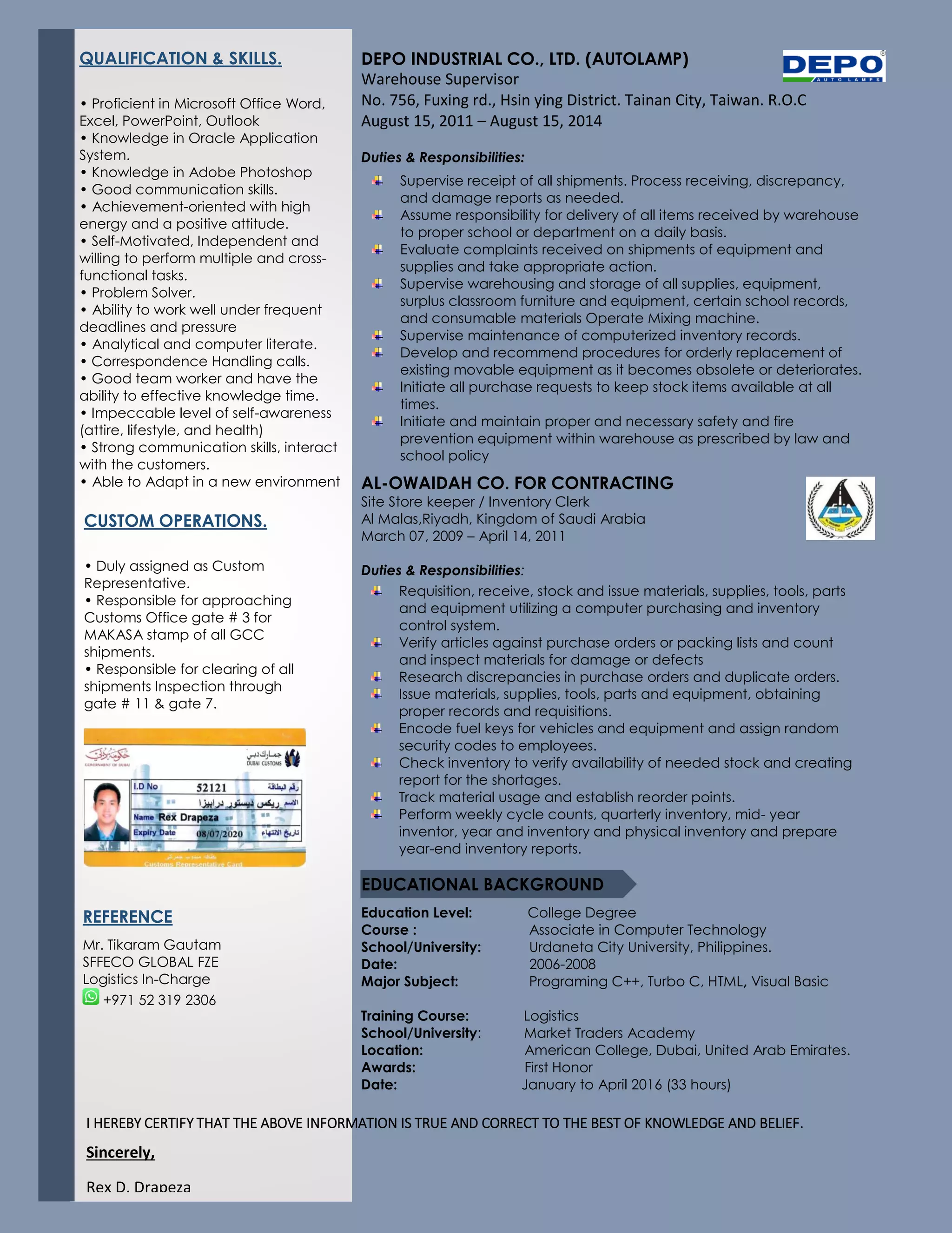 New format cv | PDF