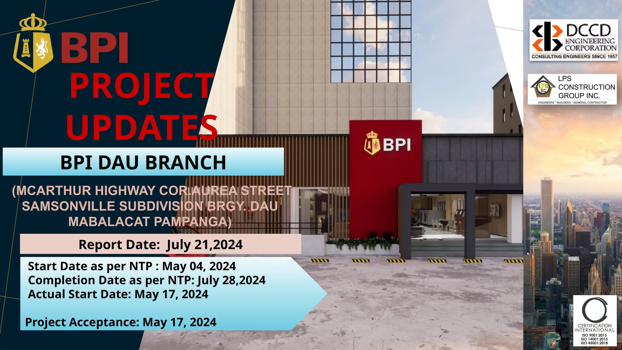 New Format for BPI Dau Presentation of reports | PPT