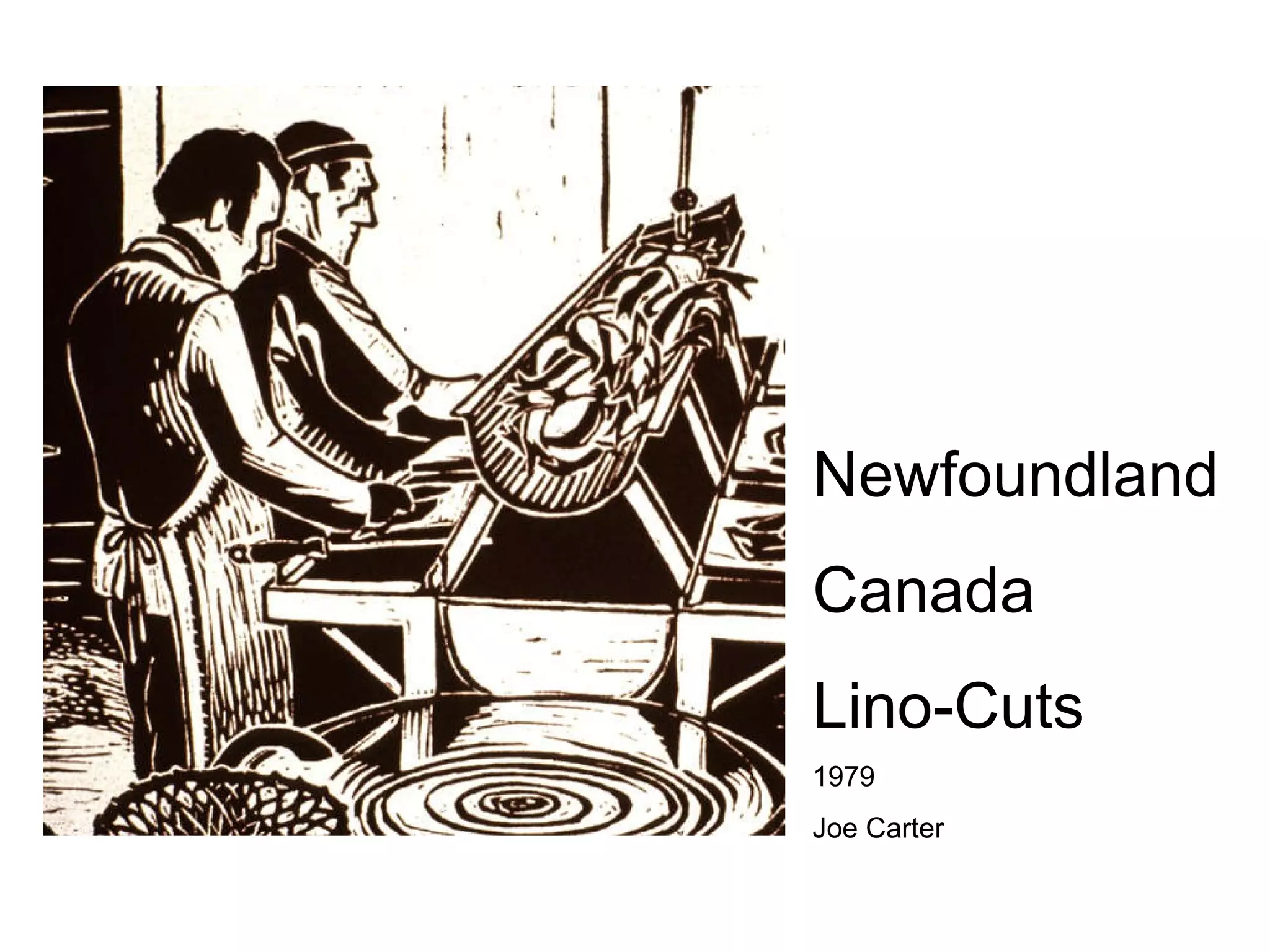 Newfoundland Lino-Cuts | PPT
