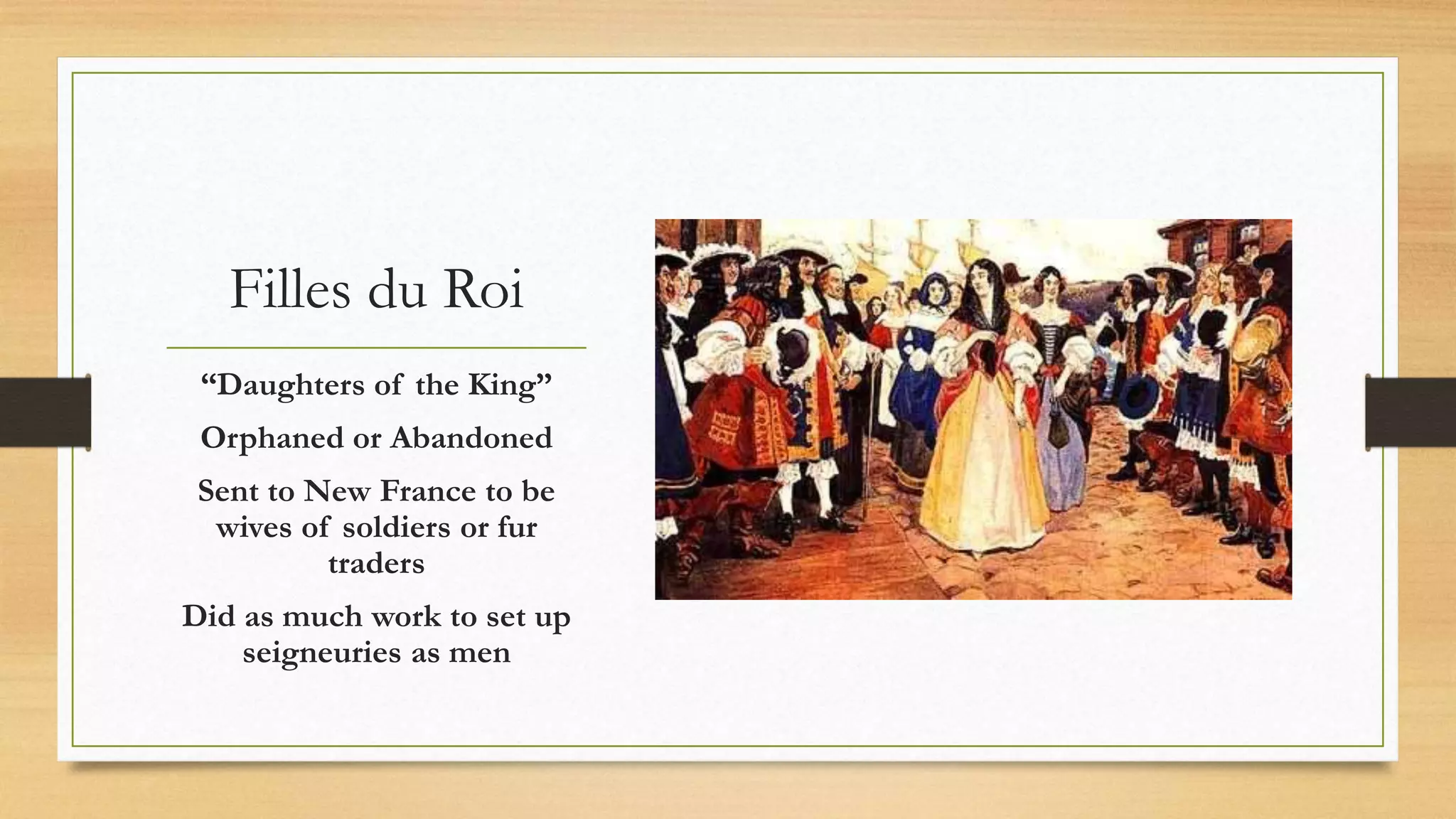 New France Roles and Responsibilities | PPTX