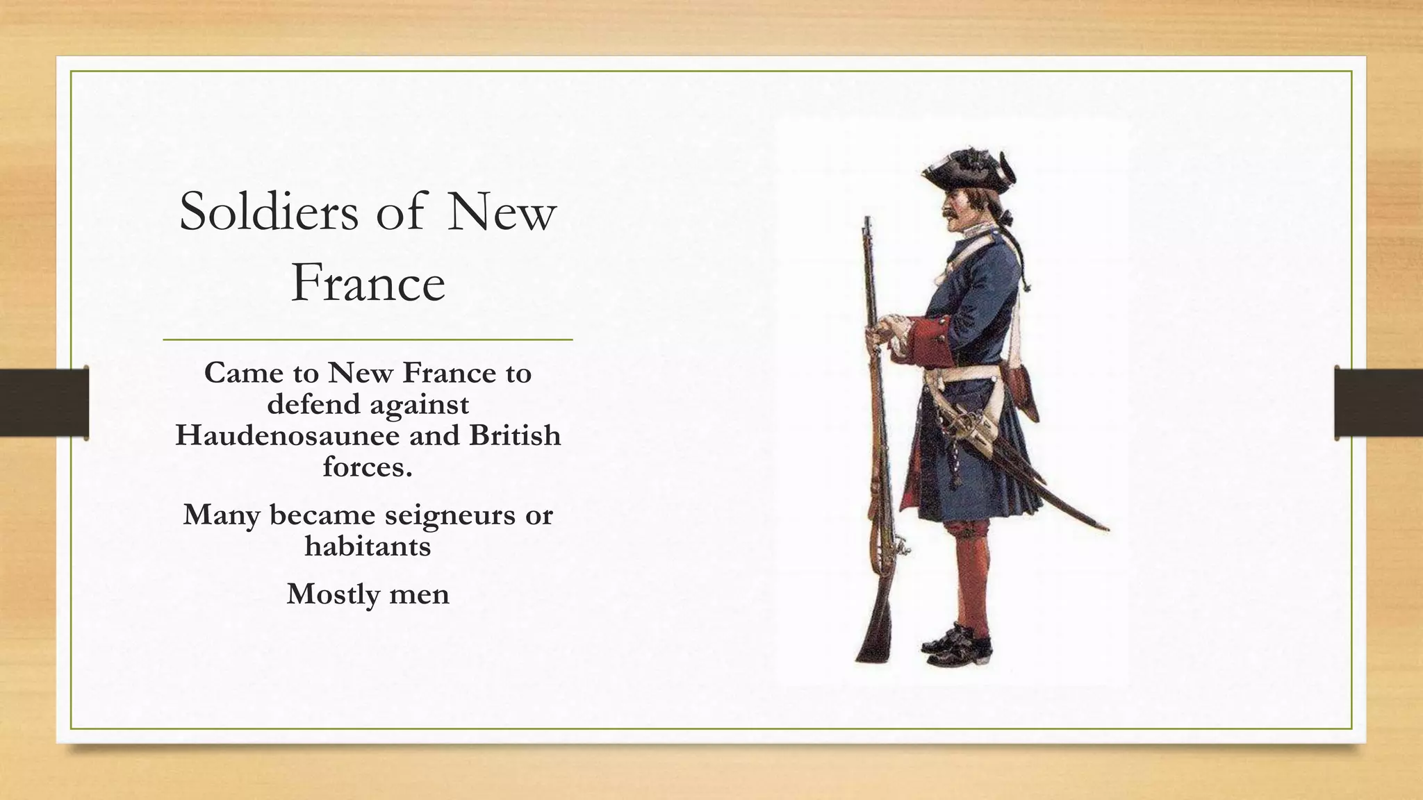 New France Roles and Responsibilities | PPTX