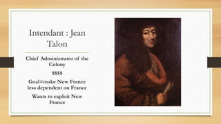 New France Roles and Responsibilities | PPTX