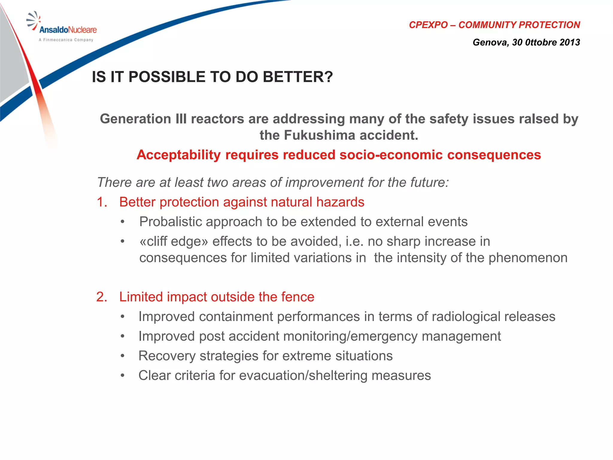 New Frontiers for Nuclear Power Plants Safety | PDF