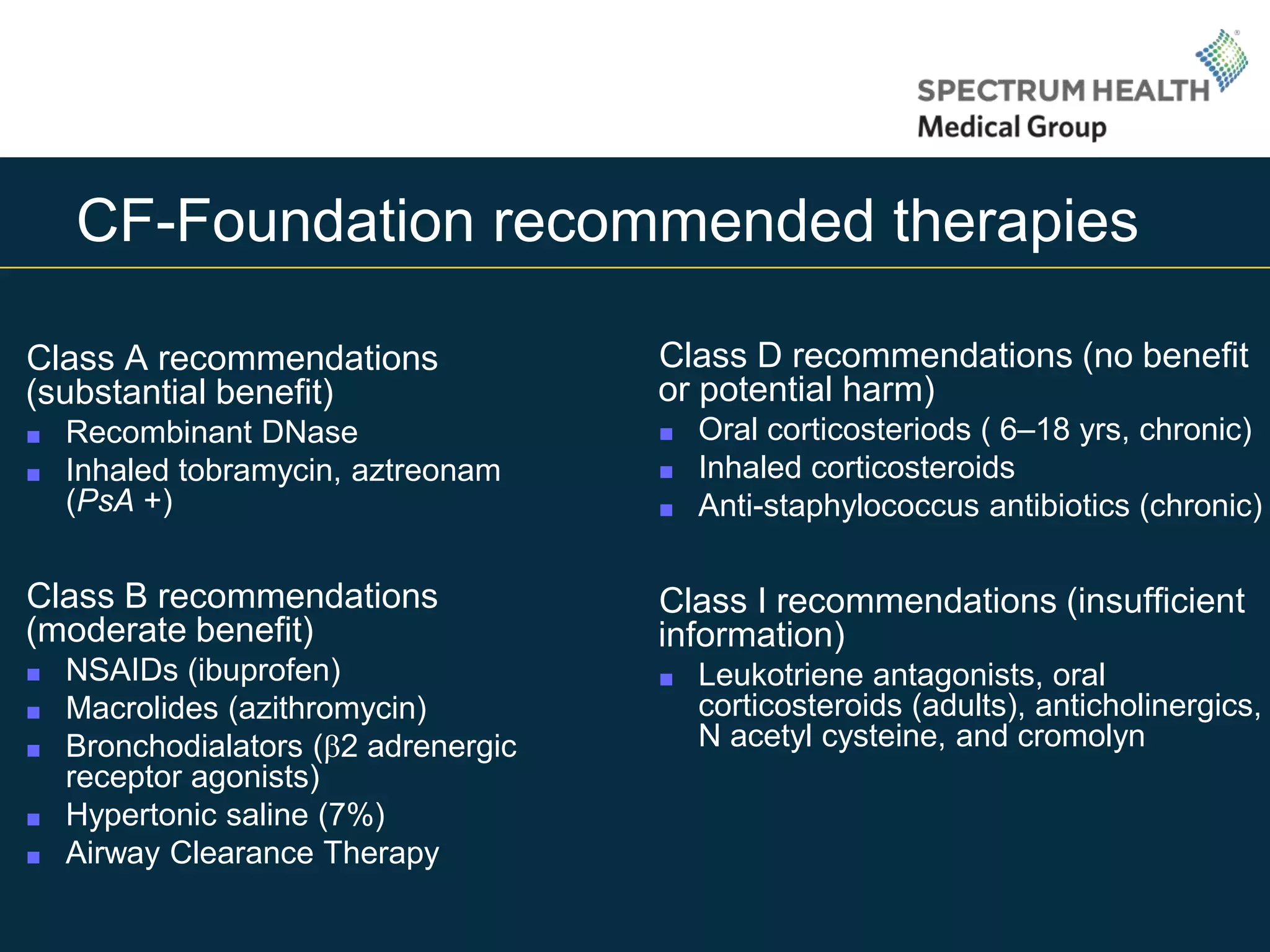New Frontiers in Cystic Fibrosis | PPTX