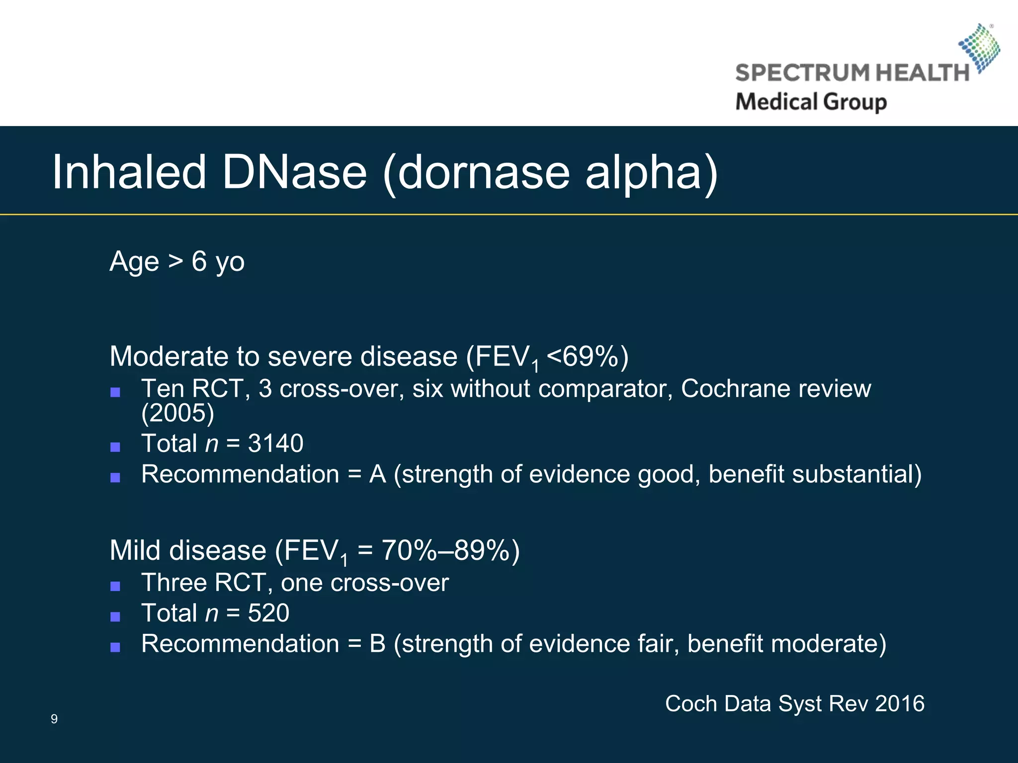 New Frontiers in Cystic Fibrosis | PPTX