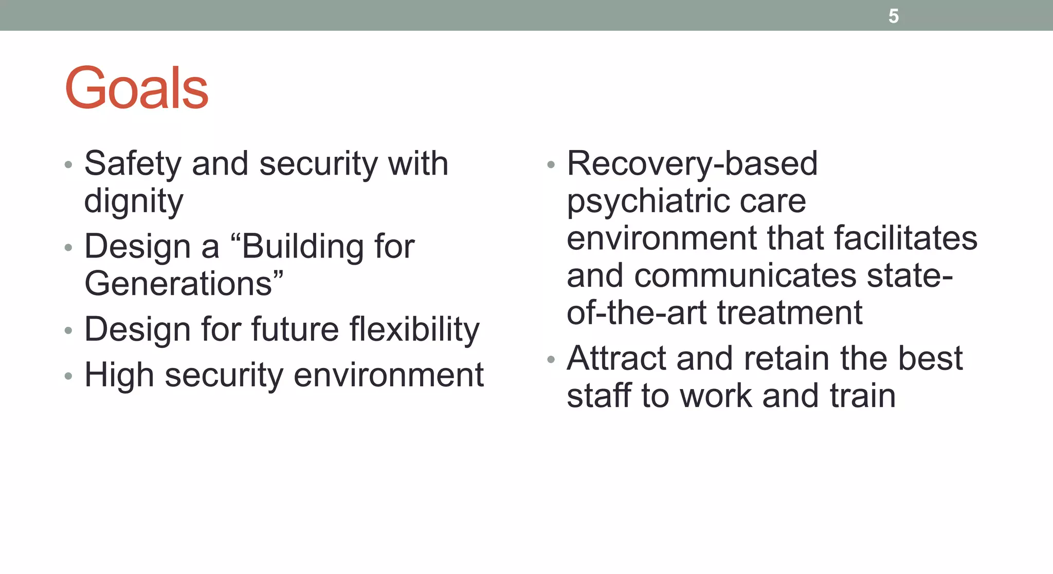 New fulton state hospital presentation to mental health commission | PPTX