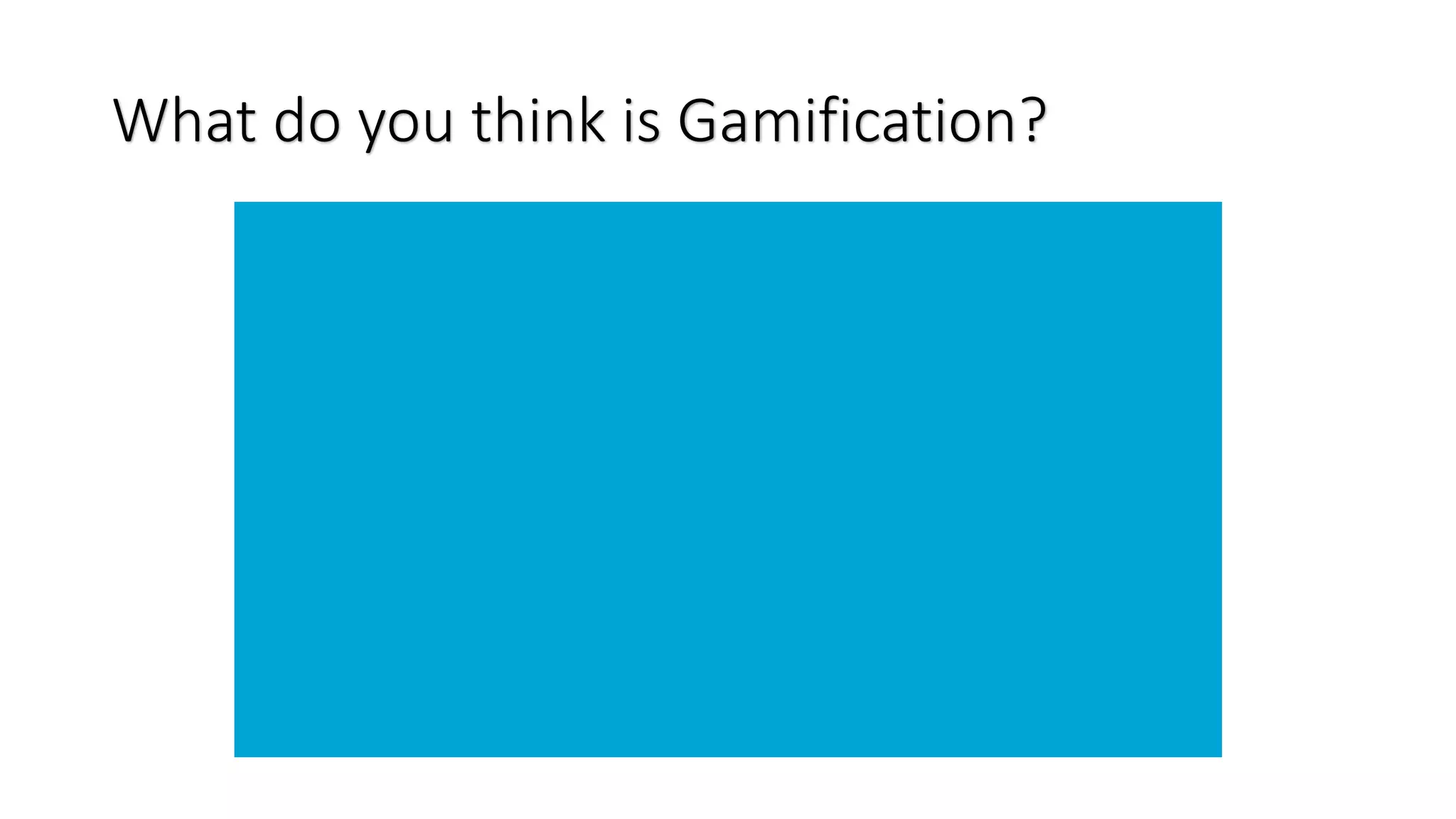 New gamification ppt | PPTX