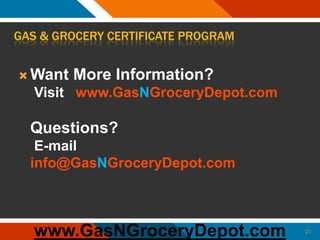 Gas And Grocery Incentives | PPT
