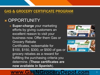 Gas And Grocery Incentives | PPT