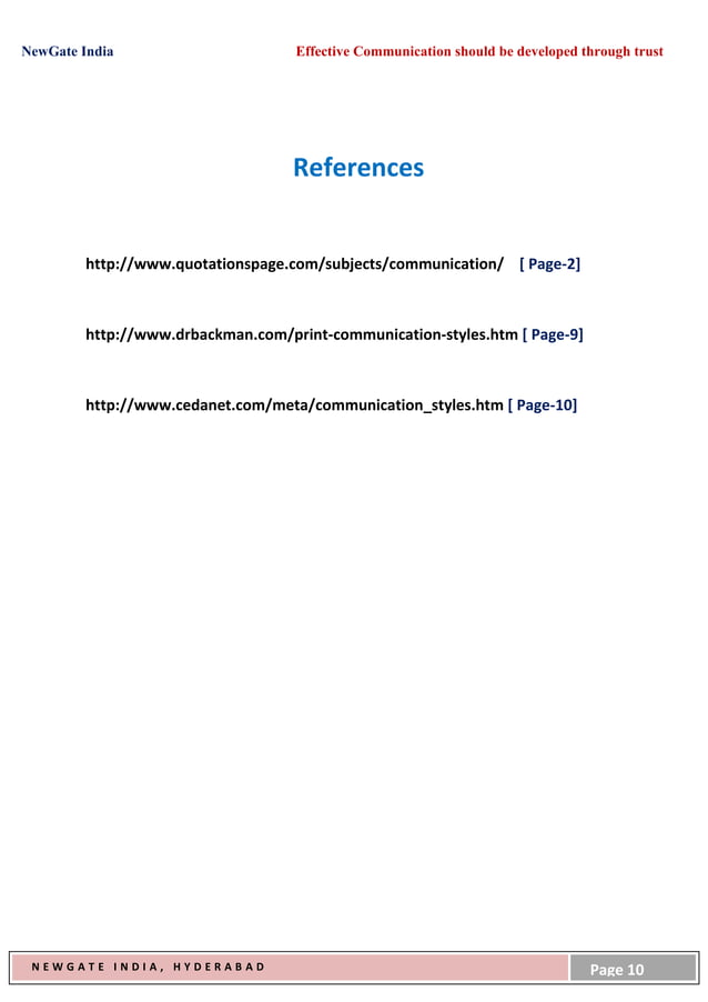 Case study on communications | PDF