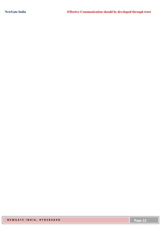 Case study on communications | PDF