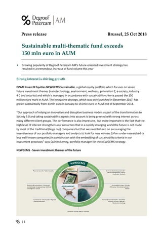 DPAM's NEWGEMS strategy exceeding 150mln AUM | PDF
