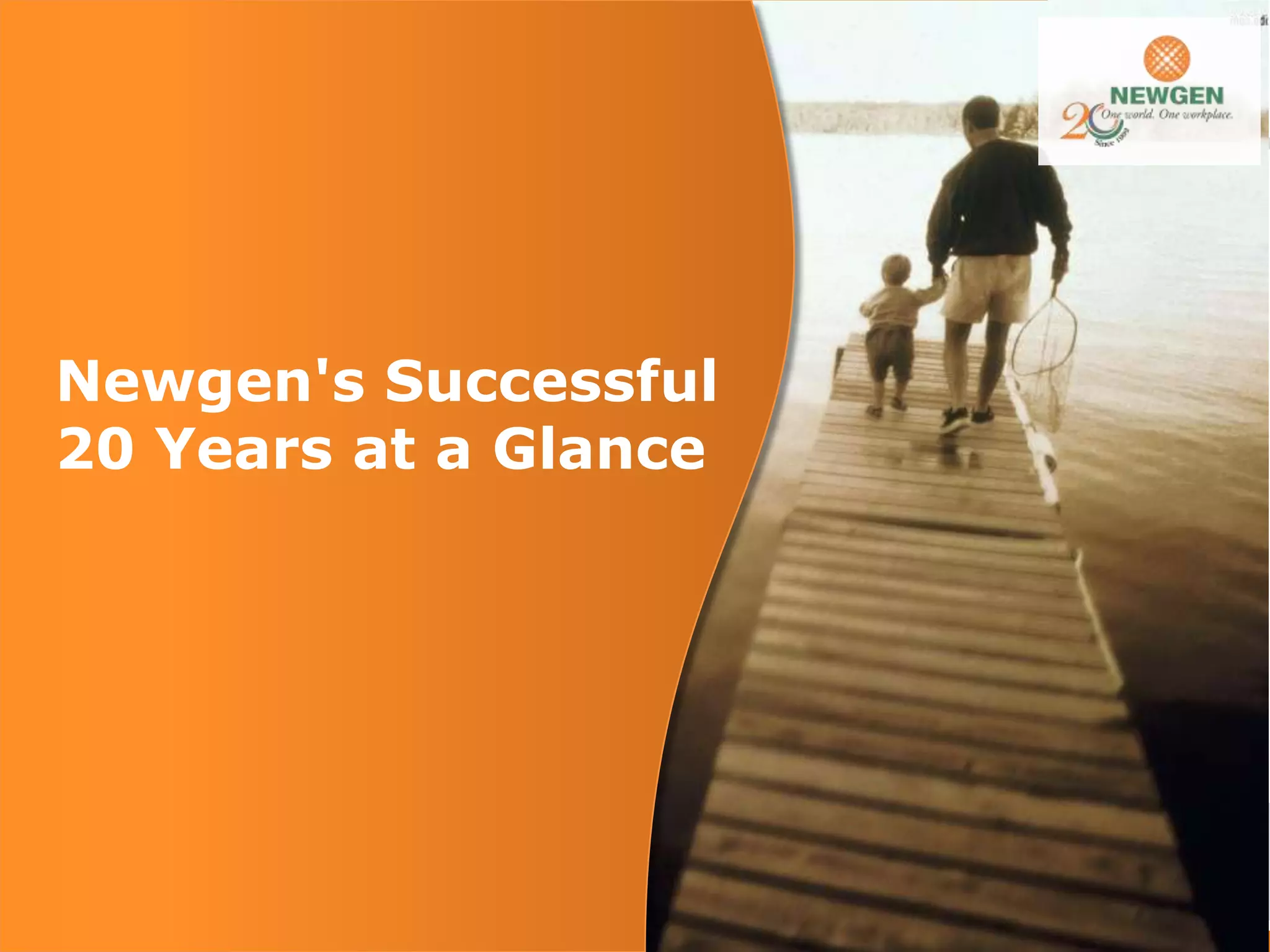 Newgen's Successful 20 Years at a Glance | PPT