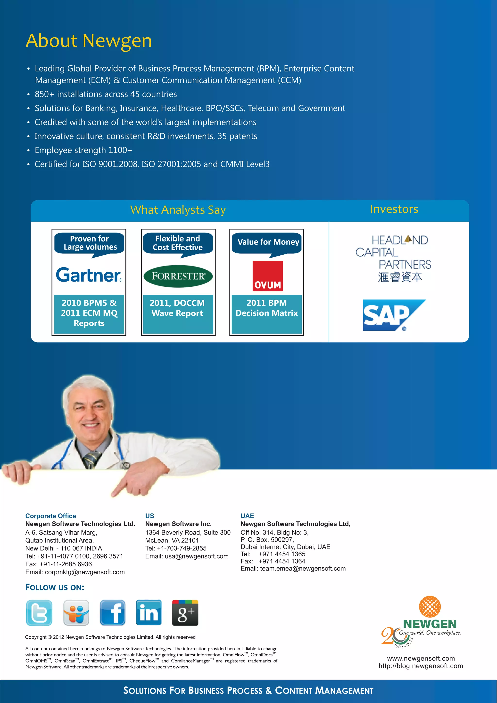 Newgen’s Healthcare Payer Practice | PDF