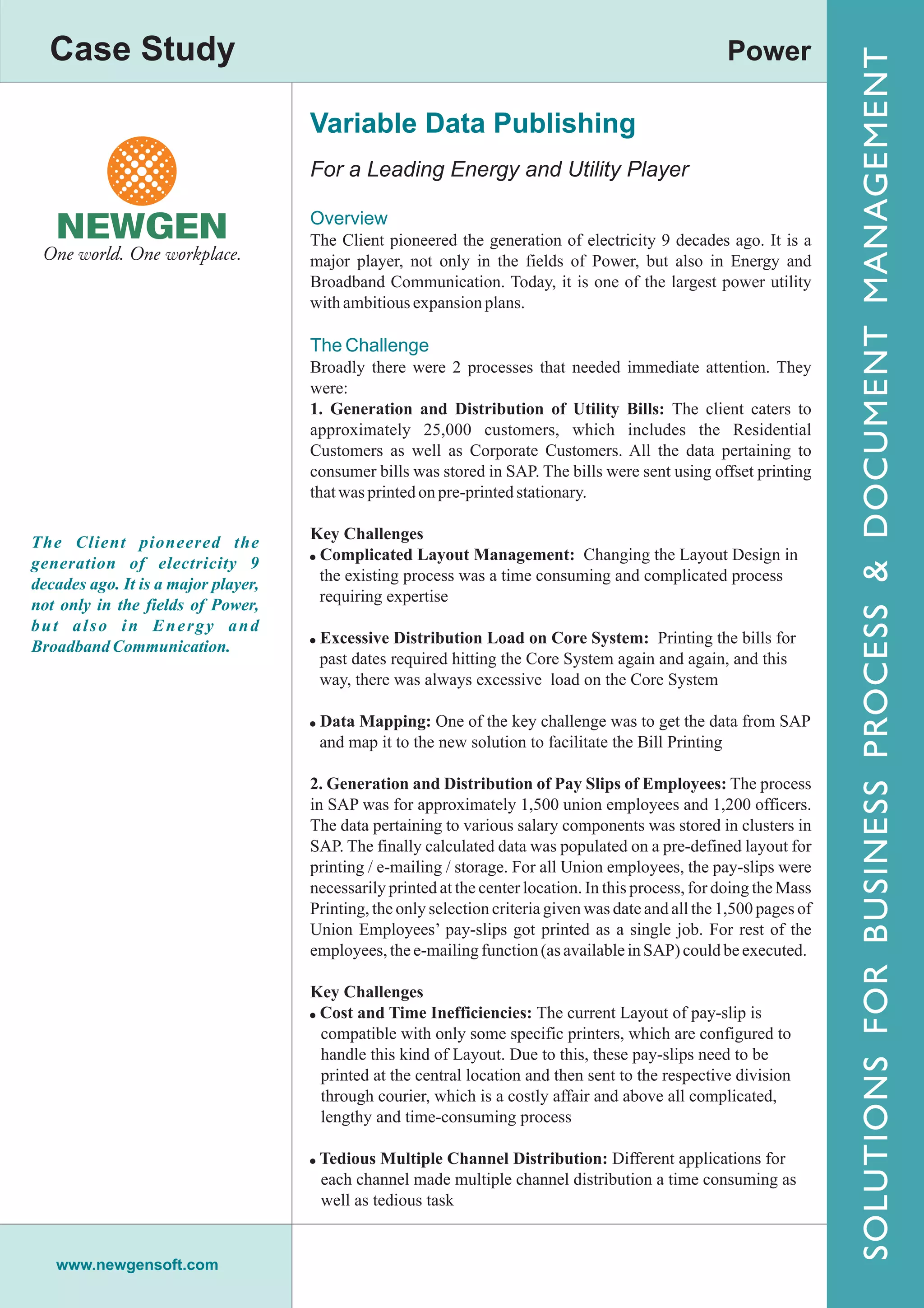 variable data publishing | PDF