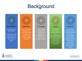 New generation at utsc report presentation | PPTX | Undergraduate ...