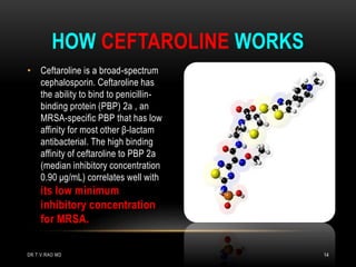 New generation cephalosporins 5th generation Cephalosporins | PPTX