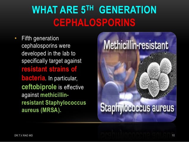 New generation cephalosporins 5th generation Cephalosporins