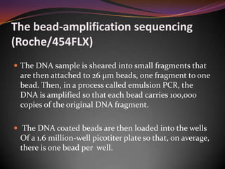 New generation sequencing equipments | PPTX